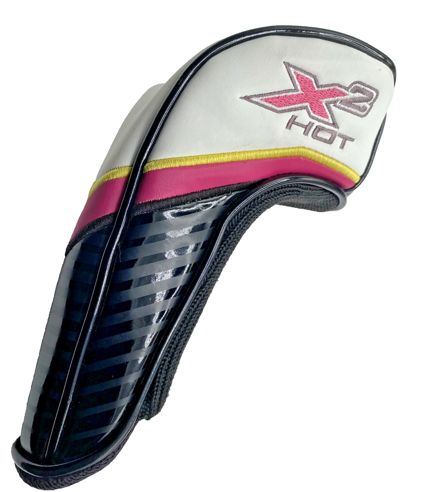 Callaway Golf X2 Hot Lady Hybrid Club Headcover Black Pink White Club ...