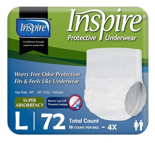 Inspire Protective Underwear for Men and Women | Adult Diapers for ...