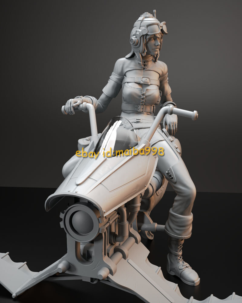 1/8 1/6 1/4 Lybbia Engineer 3D Print GK Figure Model Kit Unassemble ...