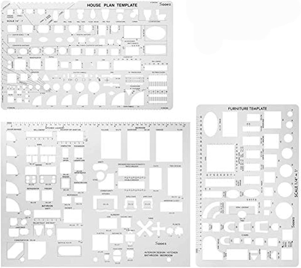 Interior Design Blueprint Scales