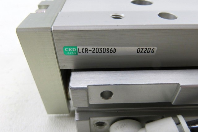 CKD LCR-2030S6D Linear Slide Cylinder LCR-20-30 w/ CKD TOH Sensor for ...
