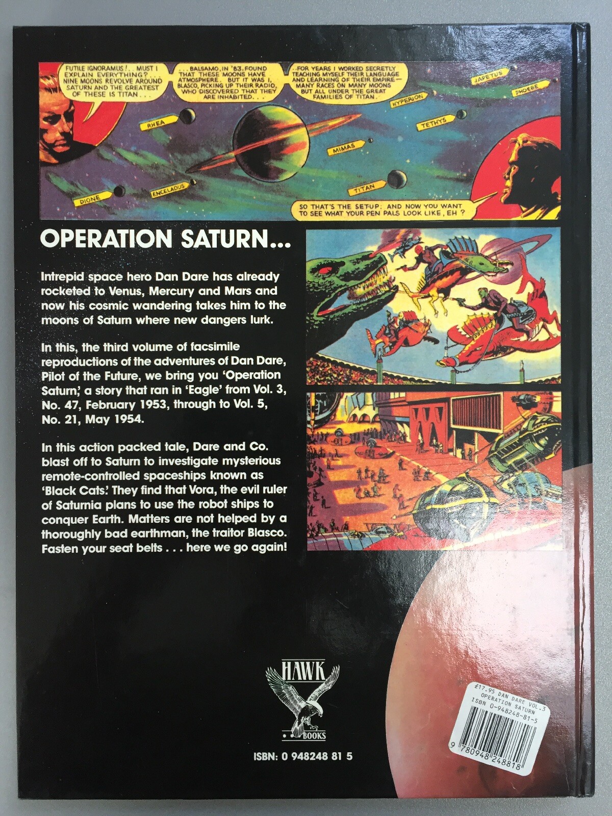Dan Dare: Operation Saturn / Hawk Book 3 | eBay UK