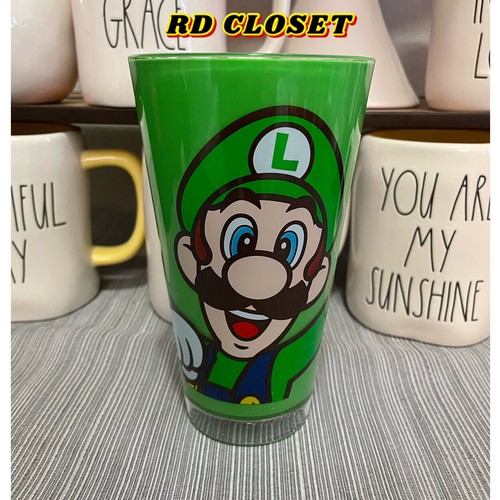 Universal Studios Hollywood SUPER NINTENDO WORLD Plastic Tall Cup Luigi ...