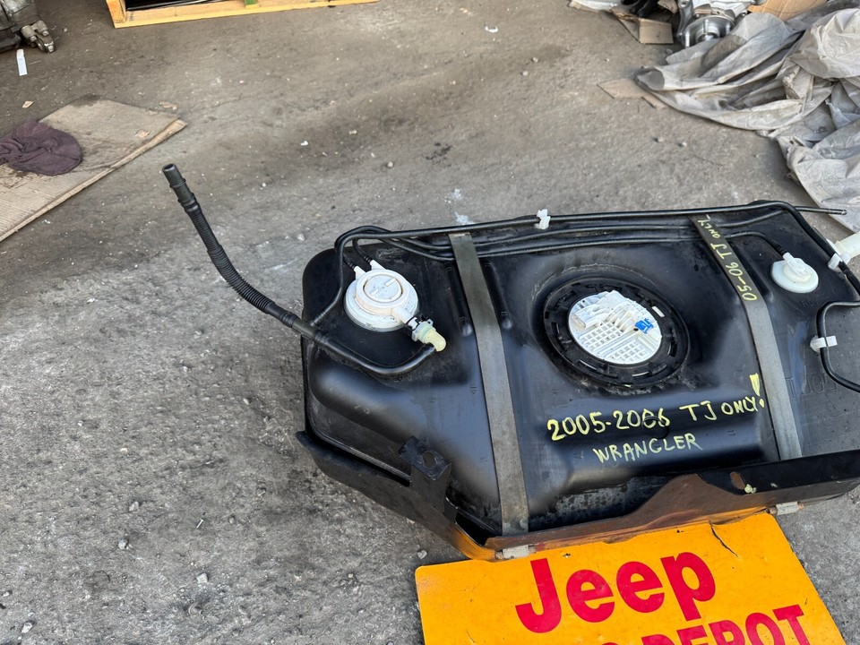 2005 2006 JEEP WRANGLER TJ LJ 4.0L 2.4L GAS FUEL TANK COMPLETE OEM FUEL ...