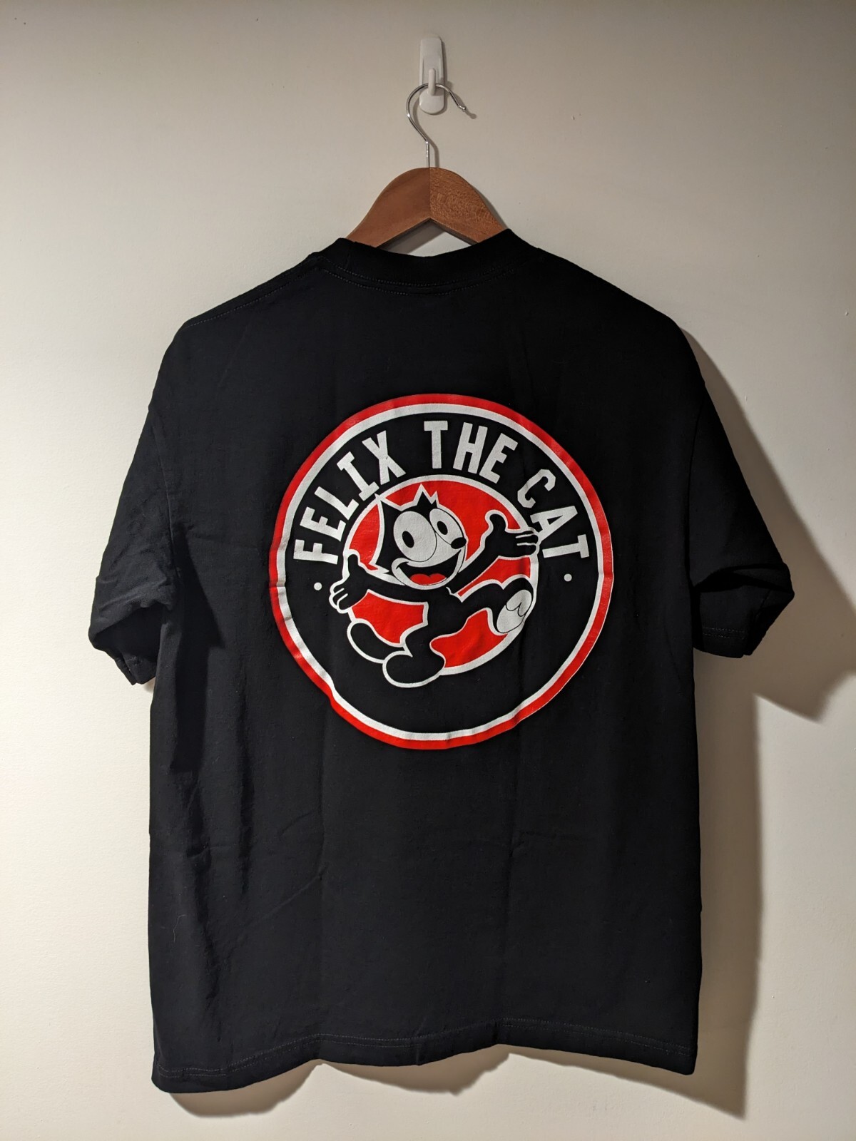 Vintage 90s Felix the Cat Logo Cartoon Network Black … - Gem
