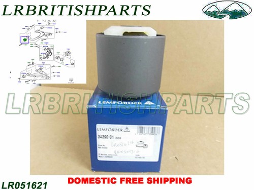 LAND ROVER REAR CONTROL ARM UPPER BUSHING FRONT LR4 LR3 LEMFÖRDER NEW ...