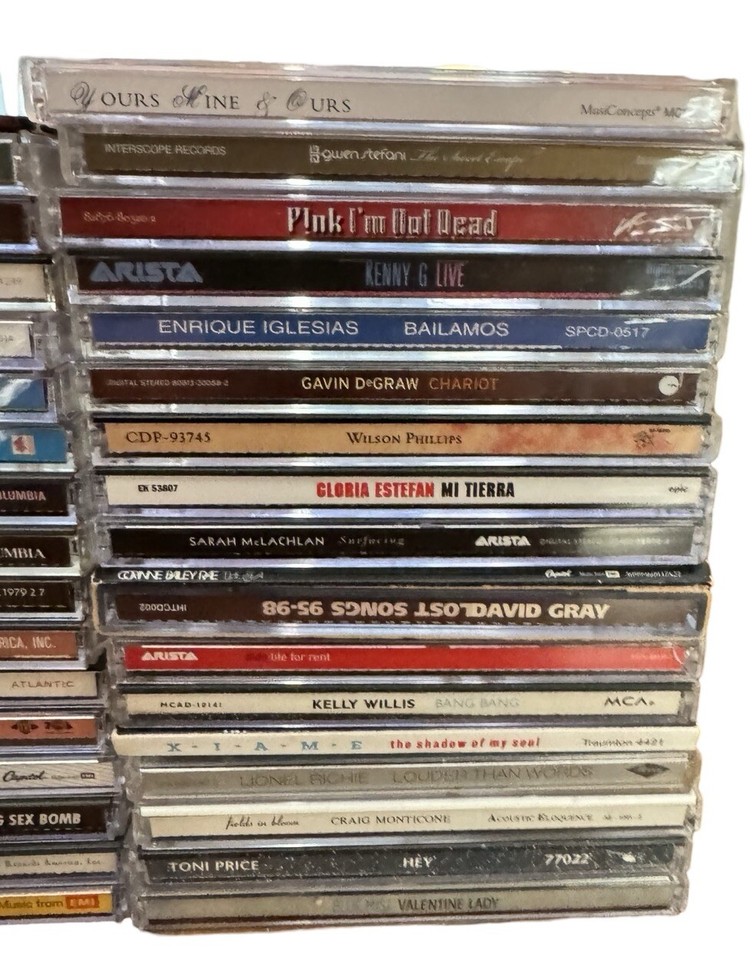 Lot of 35 Pop CDs - Mostly Women Artists Bulk Wholesale - GUC to EUC | eBay