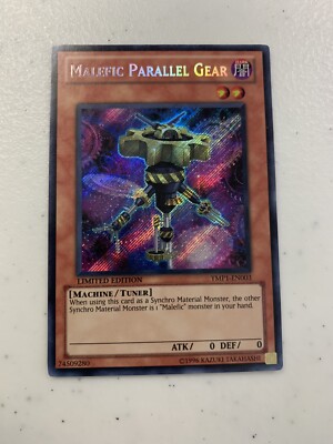 YUGIOH! MALEFIC PARALLEL GEAR-RARE-LIMITED EDITION-YMP1-EN003 | eBay