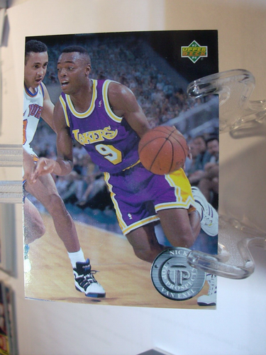 1993-94 Upper Deck Basketball #497 - Nick Van Exel TP Los Angeles ...