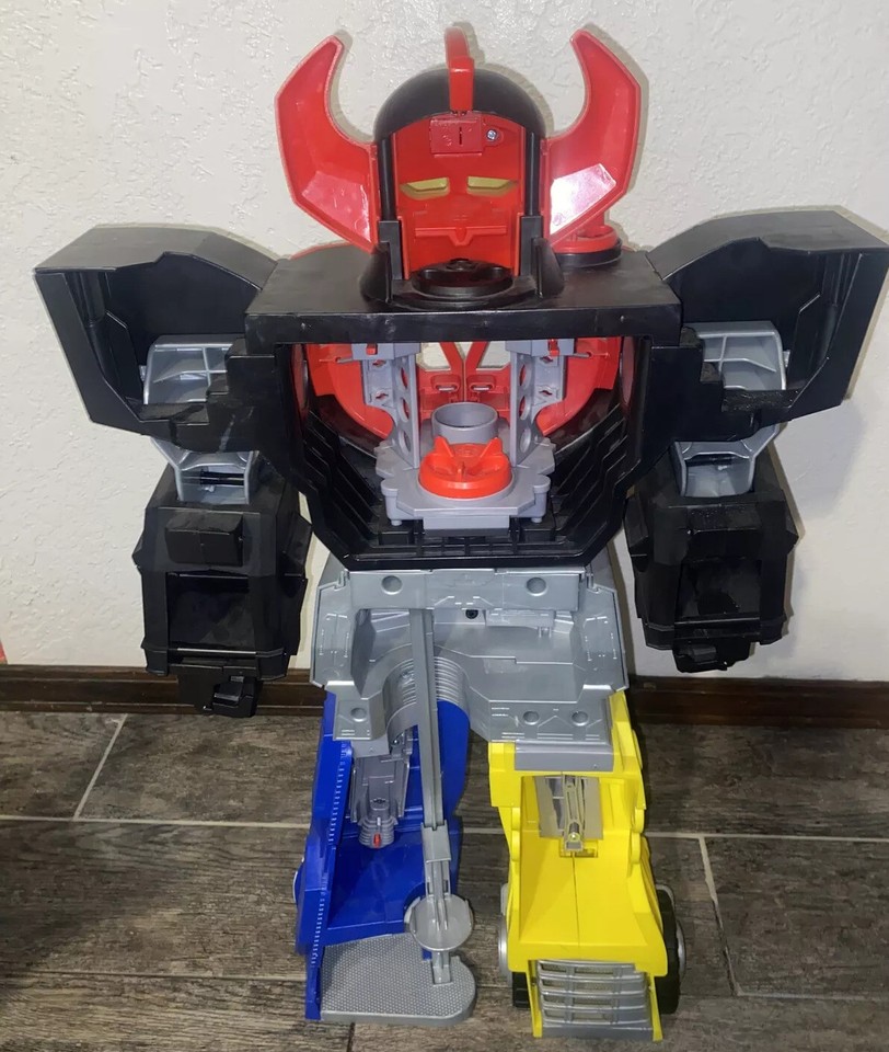 Imaginext Mighty Power Rangers Morphin Megazord 2015 Large 27" Robot ...