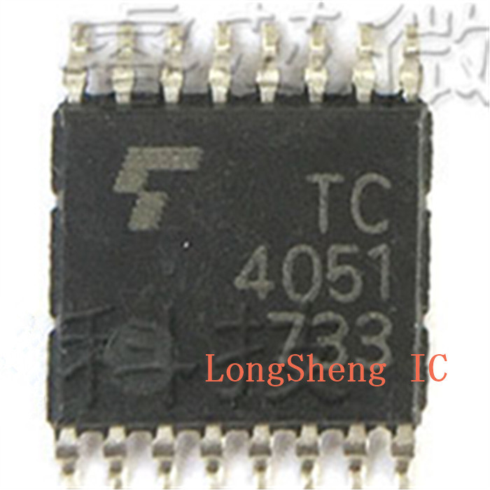 10PCS TC4051BP Analog Multiplexer Single 8:1 16-Pin PDIP original new ...