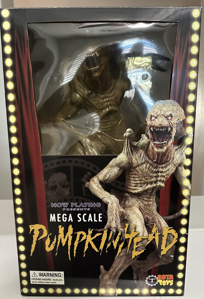 PUMPKINHEAD MEGA SCALE Deluxe Horror Cult Movie Figure SOTA Toys New ...