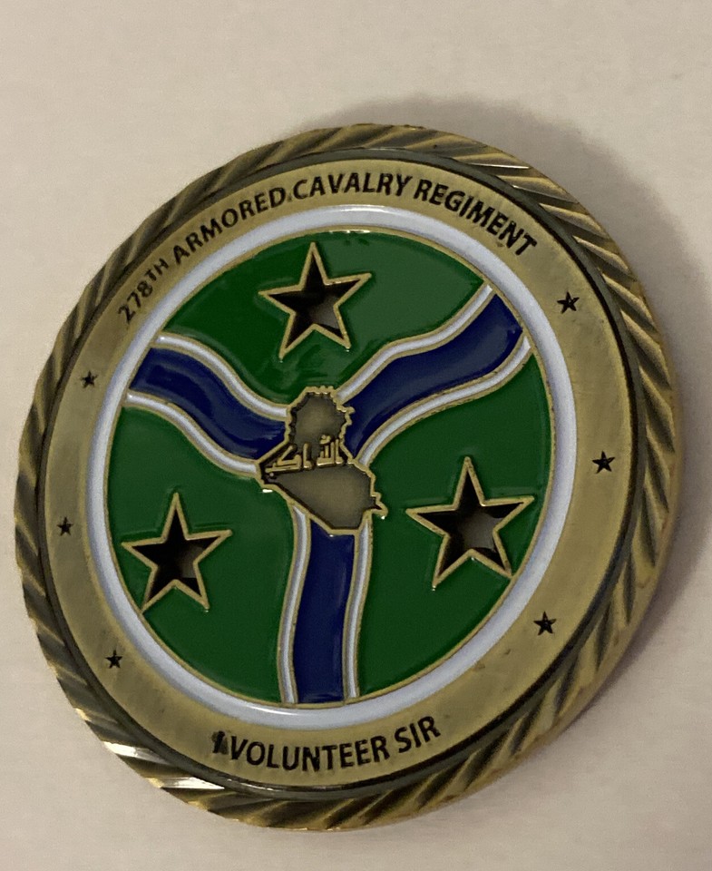 278th Armored Cavalry Regiment Operation Iraqi Freedom 2010-11 Coin A31 ...