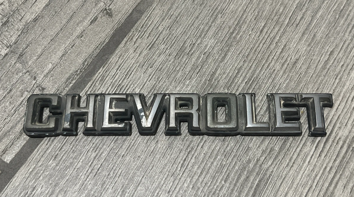 Vintage Chevrolet Tailgate Logo