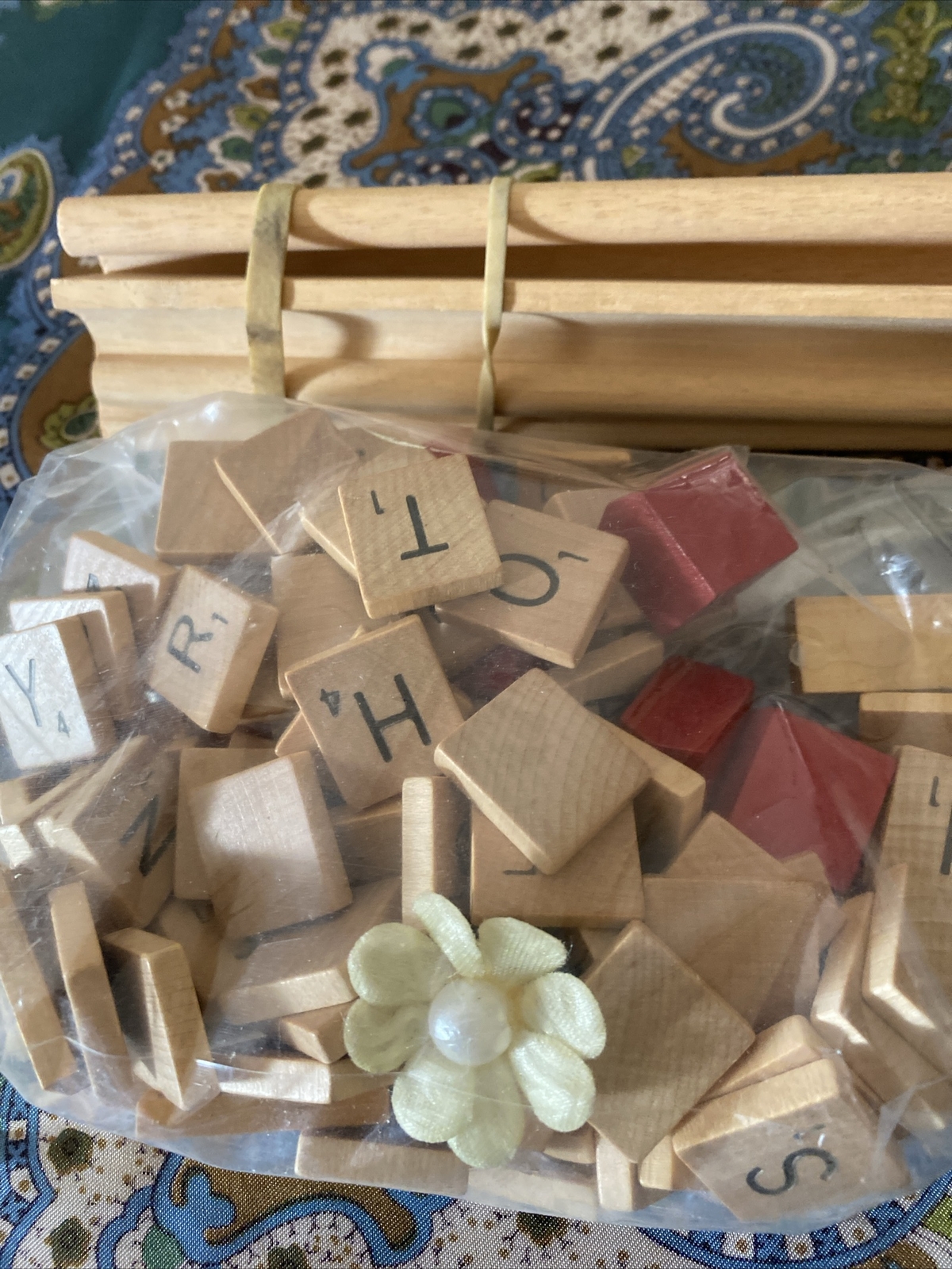 Lot of Replacement Original Wooden Scrabble Letters Tiles | eBay