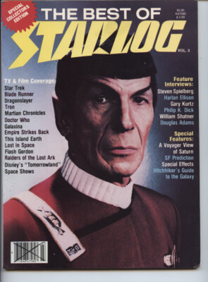 The Best of Starlog Vol. 3 1982 Special Edition Leonard Nimoy - Star ...