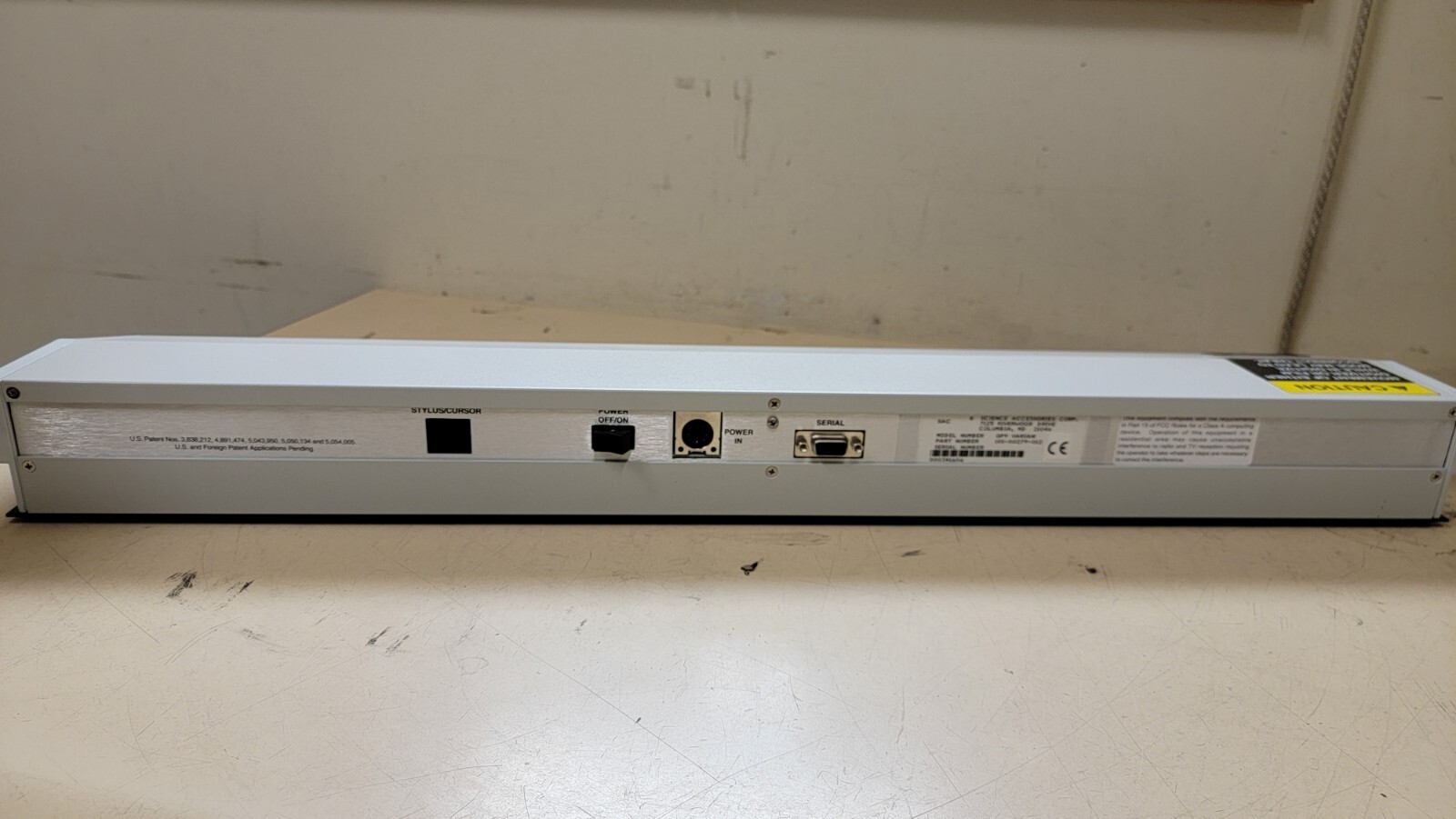 Varian Medical Systems Multileaf Collimator GTCO CALCOMP Digitizer Gp9 ...