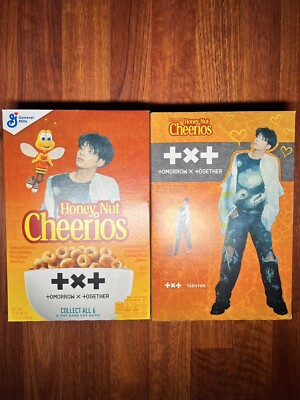 Two Txt Honey Nut Cheerios Cereal K-Pop Taehyun Tomorrow X Together ...