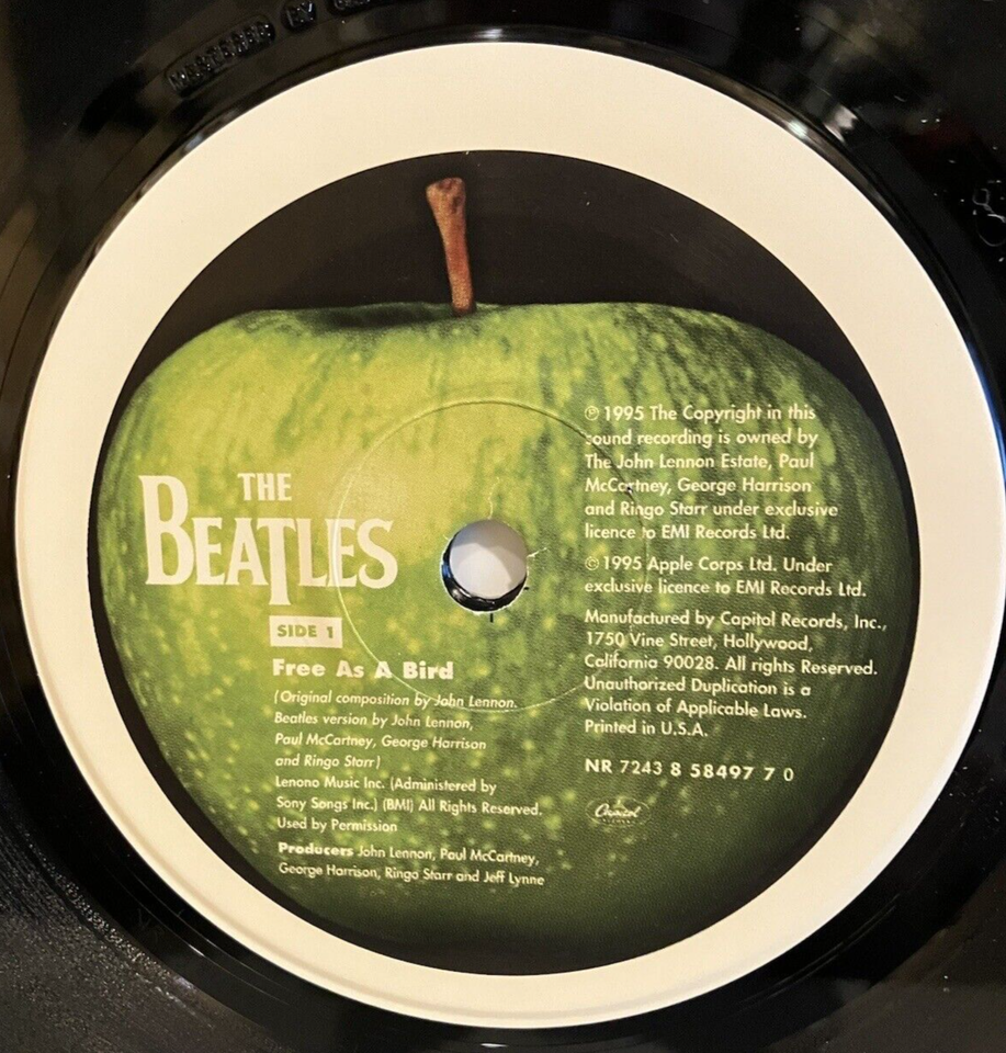 Beat Novelty The Beatles “Free As A Bird” | eBay