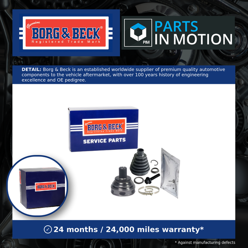 CV Joint fits AUDI A3 Front Left Outer 03 to 16 C.V. Driveshaft B&B ...