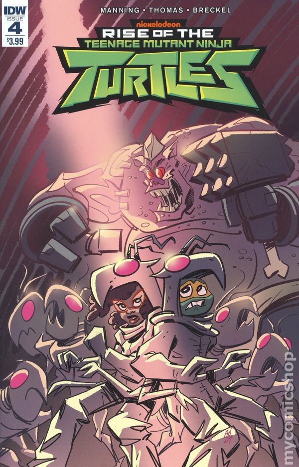 Rise of the Teenage Mutant Ninja Turtles #4 FN 6.0 2018 Stock Image | eBay