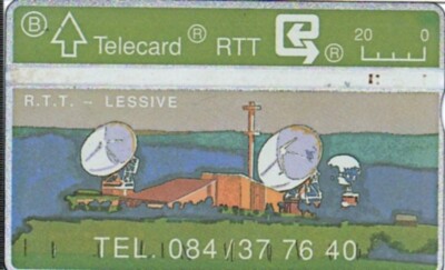 Télécarte Belgique RTT - 20 Ut - Carte téléphonique - Lessive 3 BE-S013 ...