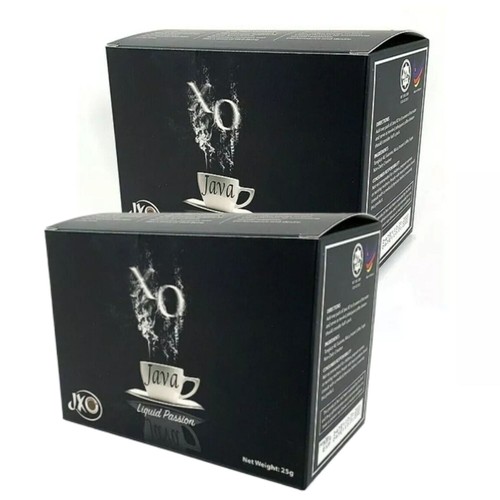 2 BOXS COFFEE JAVA XO PREMIUM 100% ORIGINAL 25gm x 20 SACHET | eBay