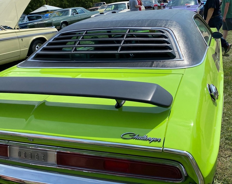 1970-1974 Dodge Challenger Astra Hammond 1pc Textured ABS Rear Window ...