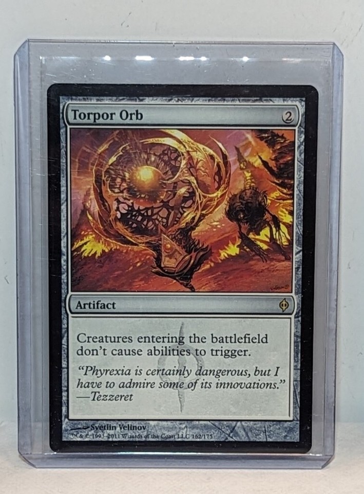 MTG Torpor Orb for sale New Phyrexia Magic The Gathering LP | eBay