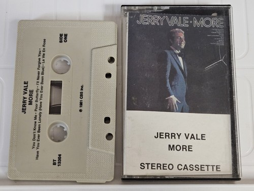 JERRY VALE - MORE (Cassette, 1981, CBS) BT 13304 | eBay