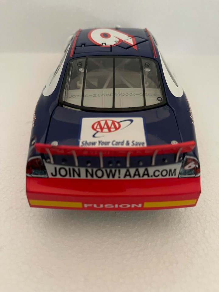 2007 DAVID RAGAN AAA NASCAR 1:24 DIECAST ACTION COLLECTABLES ROOKIE ...