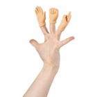 CASE 72 HAND FINGER PUPPET - Tiny Hands Soft Realistic Magic Trick GaG ...