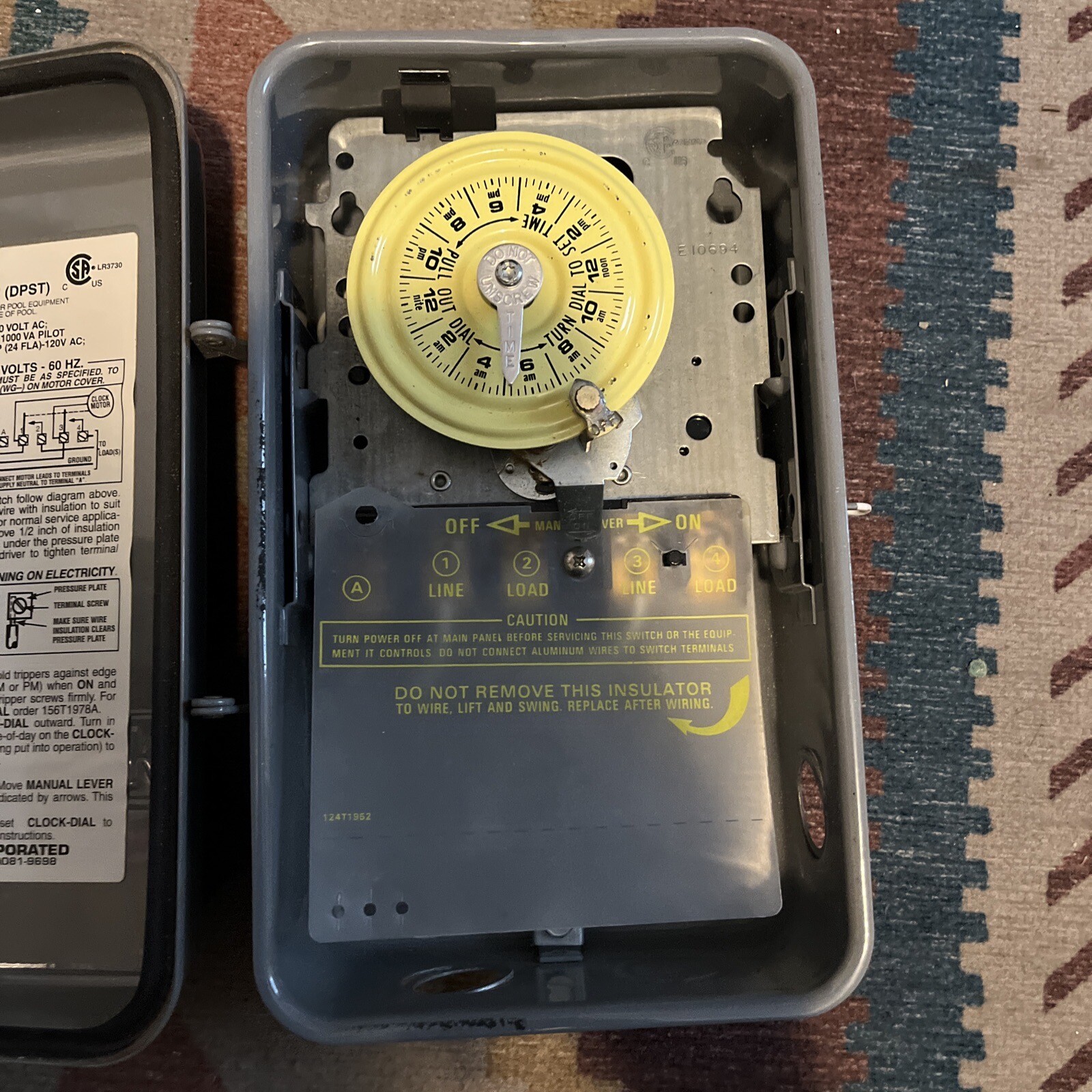 Intermatic T104 Electromechanical Timer,24 Hour 78275000124 | eBay