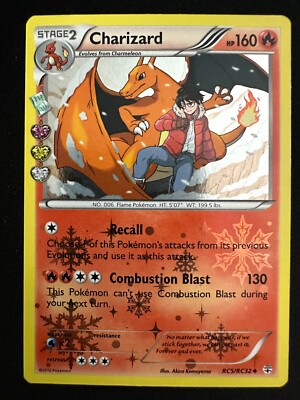 Charizard RC5/RC32 Generations Radiant Collection Holo Pokemon Card [4 ...
