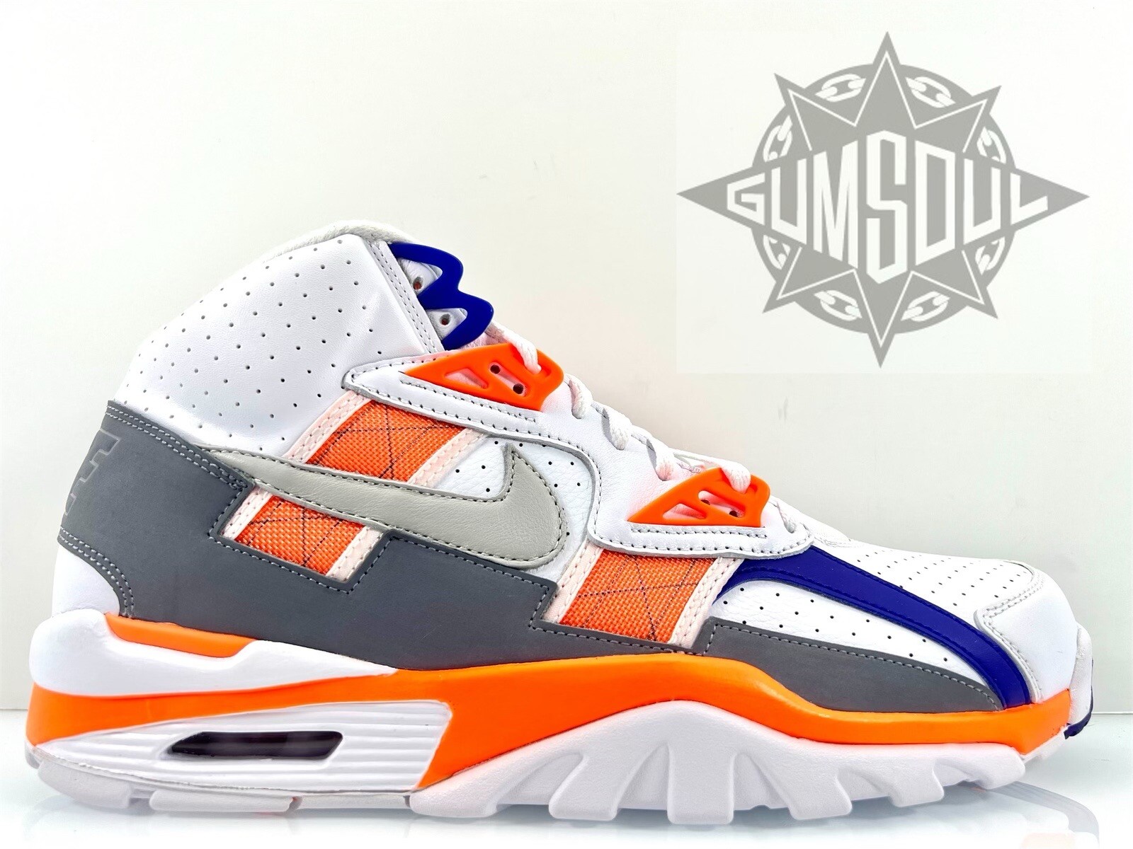 NIKE AIR TRAINER SC HIGH BO JACKSON AUBURN WHITE ZEN GREY TART DV2212 ...