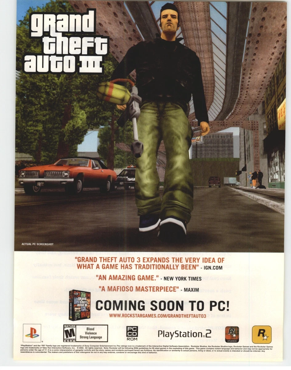 Gta 3 Poster