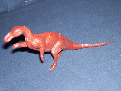 Vintage Marx/MPC Prehistoric Play Set Dark Brown Trachodon Figure | eBay
