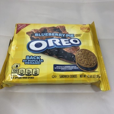 Blueberry Pie Oreos Oreo Limited Edition - Factory Sealed - Free ...