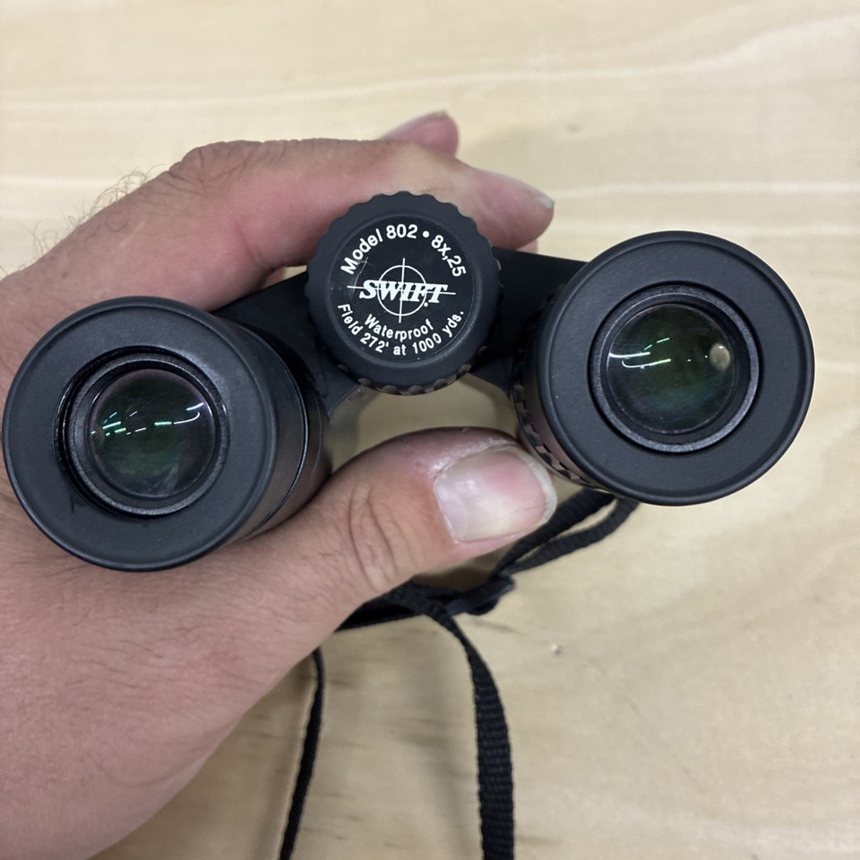 Swift 8x25 HCF Trilyte Roof Prism Premium Pocket Binocular 802 272 ...
