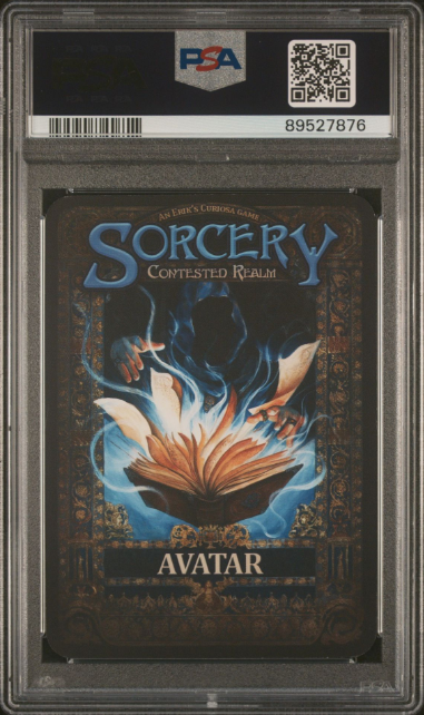 2023 SORCERY: CONTESTED REALM ALPHA SORCERER BOX TOPPER - PSA 9 | eBay