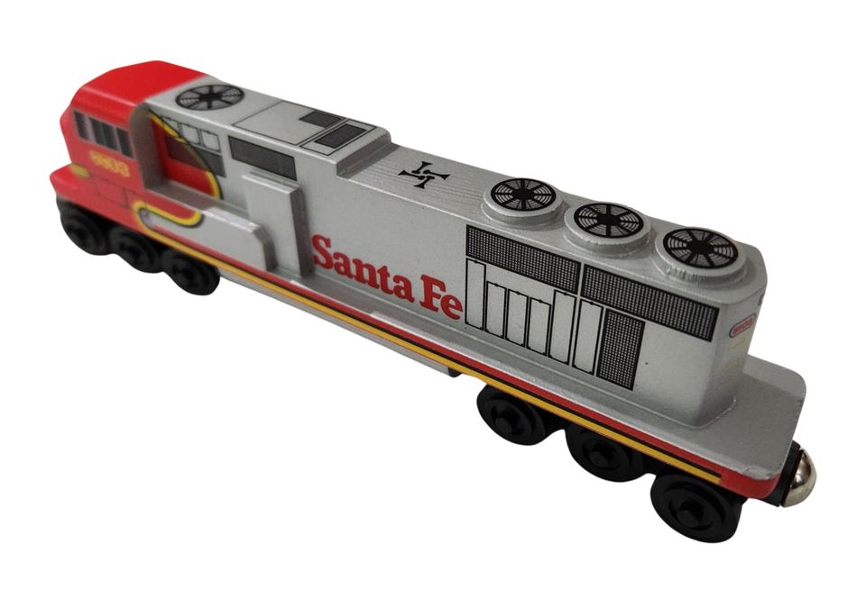 Wooden Whittle Shortline Railroad Santa Fe Warbonnet 8803 SD70 DIESEL ...