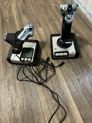 Logitech G X52 Hotas Throttle and Flight Stick - Black 97855152800 | eBay