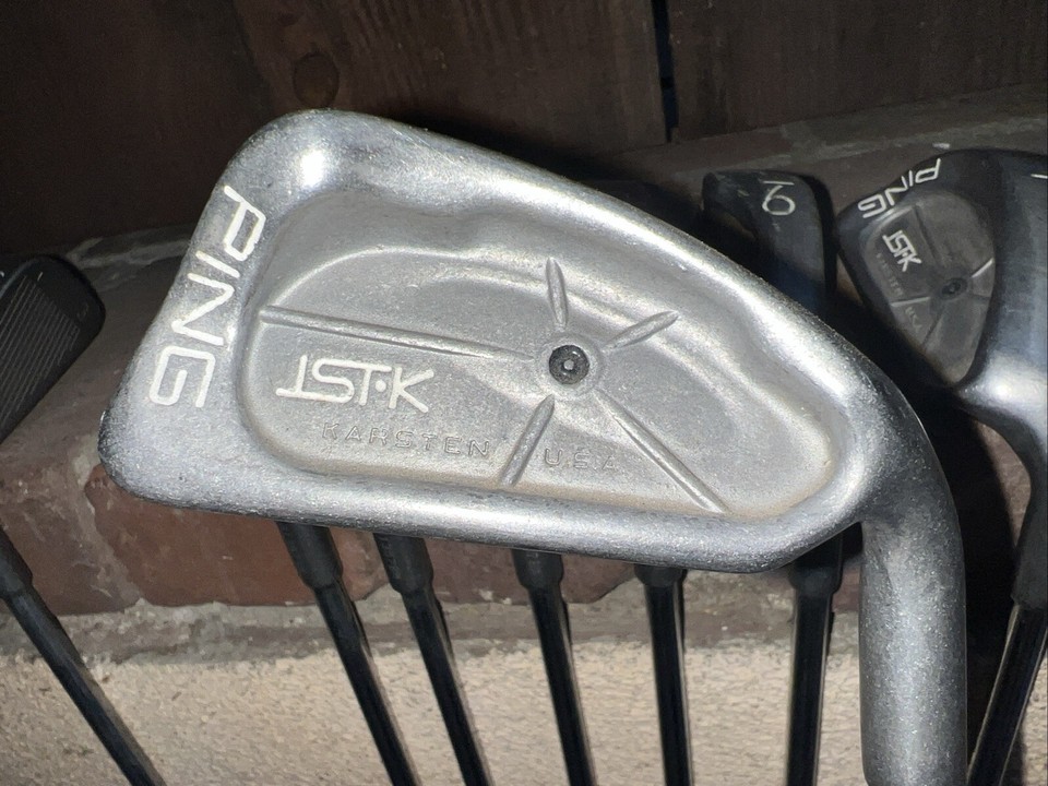 Ping IST•K Iron Set 3-PW ,Lw ,Sw Black Dot ), Steel Shafts, Nice Grips ...