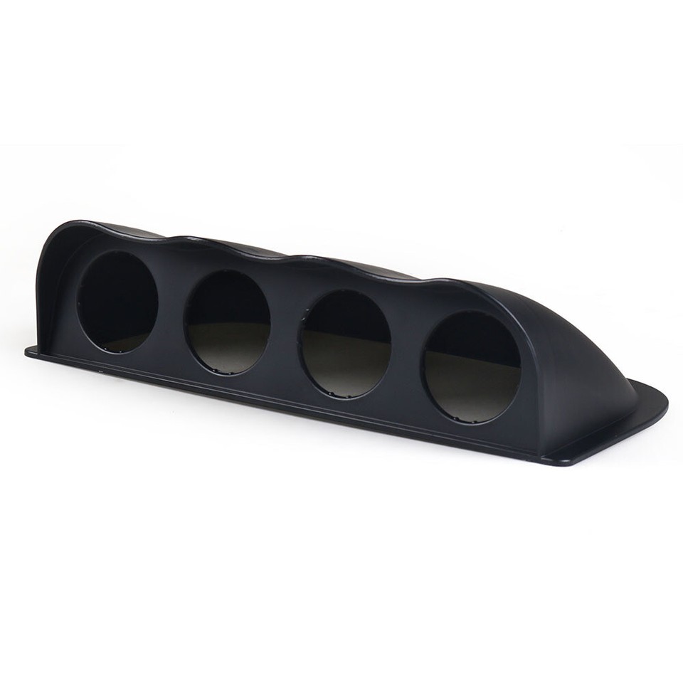Black 4-Hole Gauge Mount Holder Dash Gauge Pod Quad Meter Pod 2"52mm ...