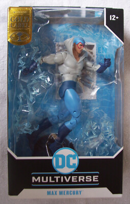 2024 McFarlane DC Multiverse The Flash Max Mercury Gold Label Walmart ...