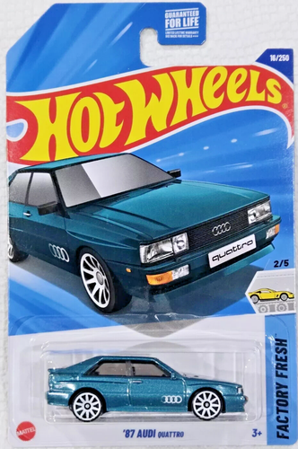 2025 Hot Wheels '87 Audi Quattro Factory Fresh Series 2/5 16/250 ~ NEW ...