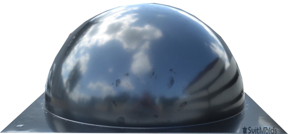 Mold Half Ball Sphere DIY Garden Decor Atlas Stone Semishpere Molds 15. ...