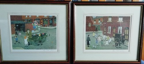 Organ Grinder and Rag and Bone Ltd Edition framed prints signed by Tom ...