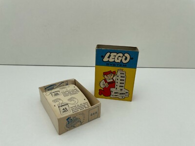 LEGO® 50er 50s Jahre Schachtel Mursten BOX Vintage OVP ORIGINAL NR 245 ...