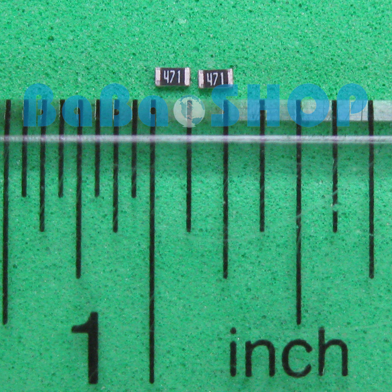 100pcs New 470 OHM 0603 SMT SMD Resistor Surface Mount ± 5% 471 | eBay
